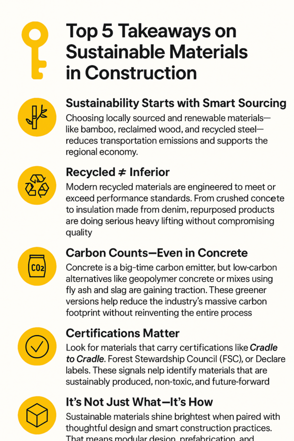 Top 5 Takeaways on Sustainable Materials in Construction - SLC3 -St ...